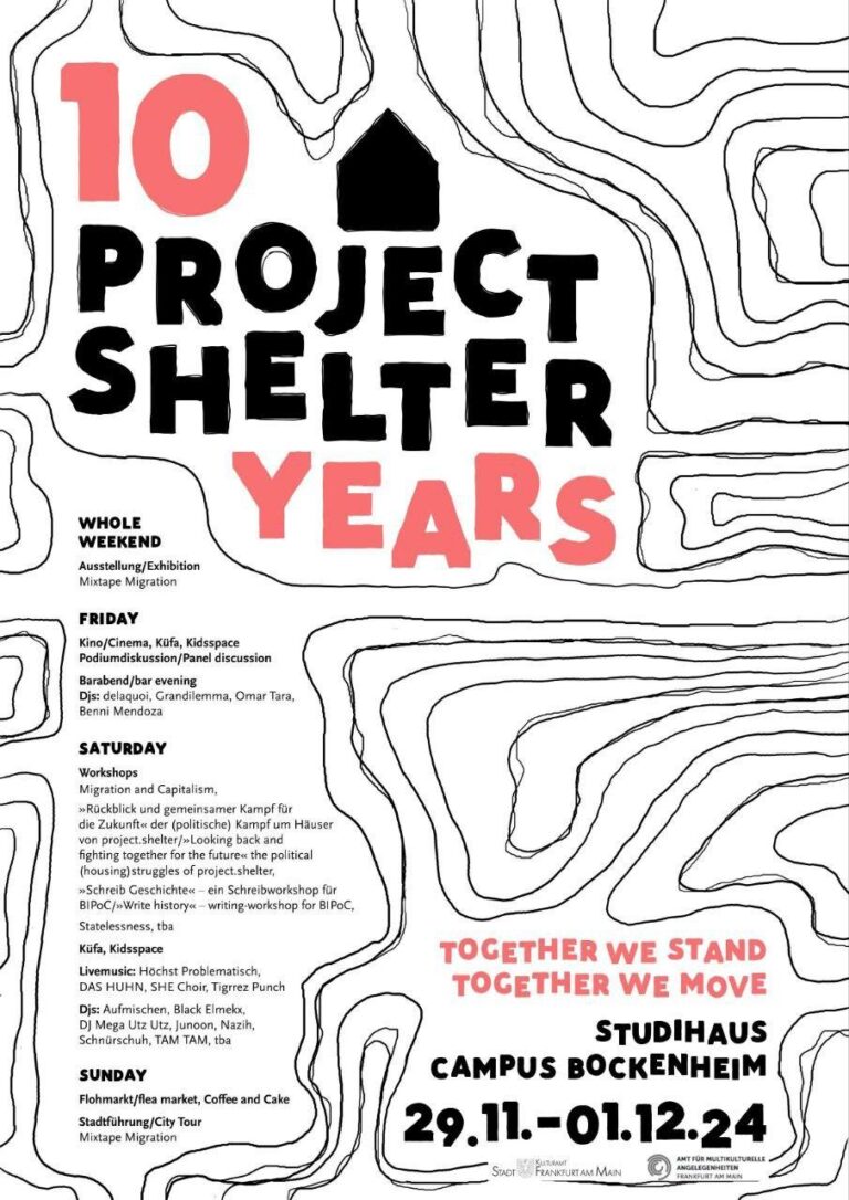 10 Jahre Project Shelter
